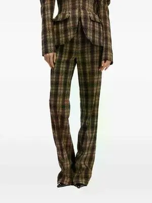 Giuseppe Di Morabito Check-pattern Tailored Trousers