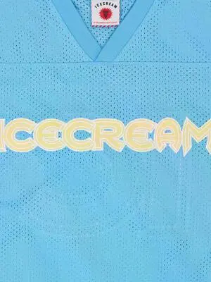 ICECREAM Logo-print Mesh T-shirt