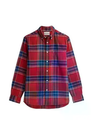 Tommy Hilfiger Check-pattern Button-down Shirt - Red