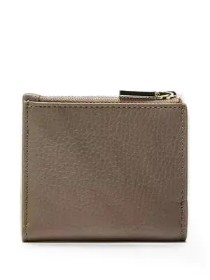 COCCINELLE Medium Metallic Grained-leather Wallet