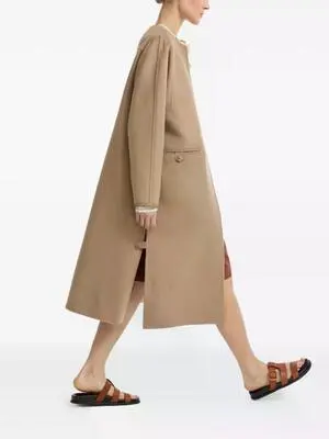 YVES SALOMON Double-sided Belted Coat