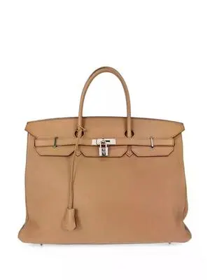 Hermès 2009 40 Togo Birkin Handbag - Brown