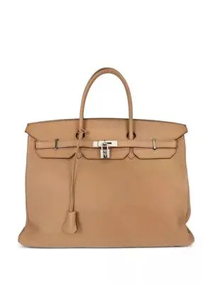 Hermès 2009 40 Togo Birkin Handbag - Brown