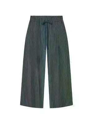 A.L.C. James Striped Wide-leg Trousers