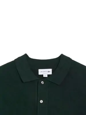 Lacoste Logo-patch Long-sleeve Polo Shirt