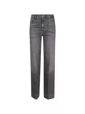 SEVEN Modern Dojo Straight-leg Jeans - Grey
