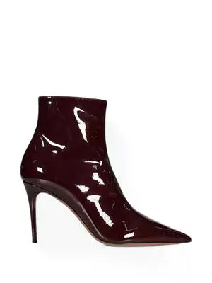 Paris Texas Vera Patent Leather Ankle Boots