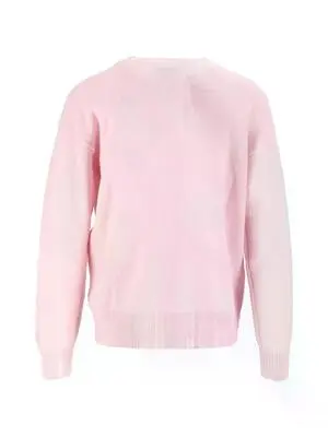 MC2 SAINT BARTH X Peanuts Snoopy-embroidered Sweater - Pink