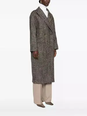 Tagliatore Linden Herringbone Double-breasted Coat