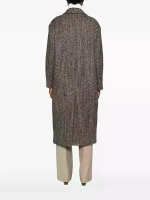 Tagliatore Linden Herringbone Double-breasted Coat