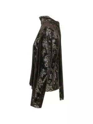 MSGM Pussy-bow Lace Blouse
