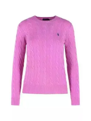 Polo Ralph Lauren Julianna Cable-knit Sweater - Pink