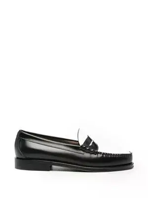 G.H.BASS Weejun Larson Leather Loafers - Black