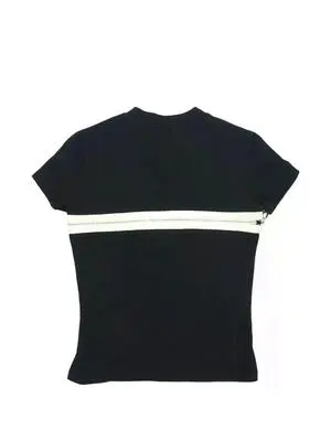 Dior 2001 Zip-detail Short-sleeve T-shirt