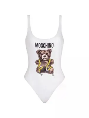 Moschino Teddy Bear Logo Swimsuit