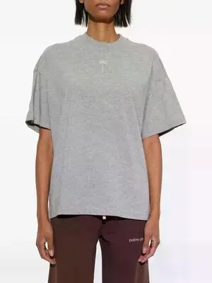 Palm Angels Embroidered-logo T-shirt
