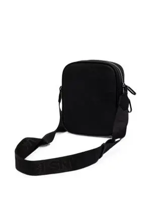 Karl Lagerfeld Monogram-embossed Messenger Bag