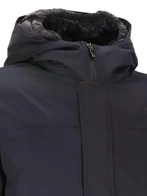 Corneliani Hooded Zip-up Coat