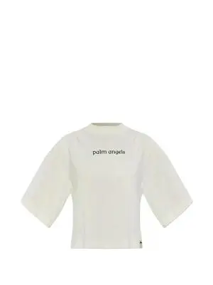 Palm Angels Straight Hem T-shirts For Women