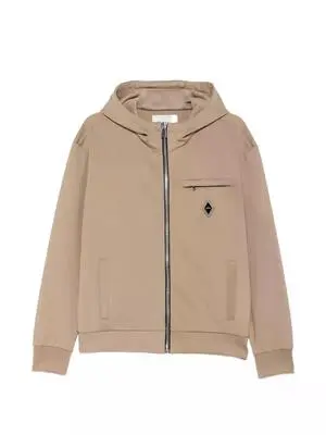 YES LONDON Logo-patch Hooded Jacket