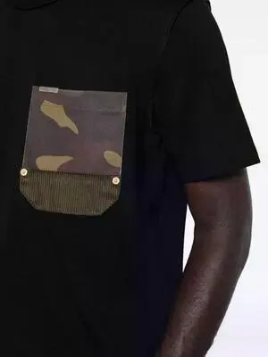 YES LONDON Camouflage-print Pocket T-shirt