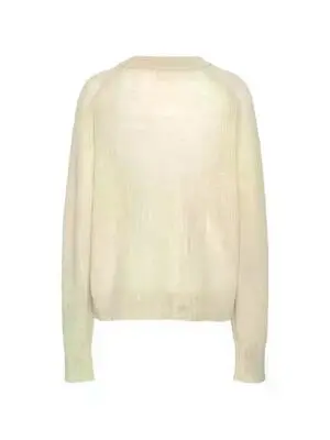 ROTATE BY BIRGER CHRISTENSEN Logo-patch Raglan-sleeve Sweater