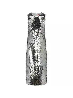 SIMONMILLER Baz Sequin-embellished Midi Dress