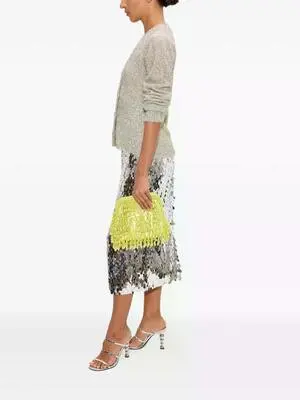 SIMONMILLER Briar Tinsel-knit Cardigan