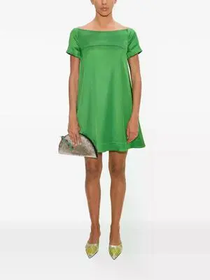 SIMONMILLER Taja Satin Mini Dress - Green