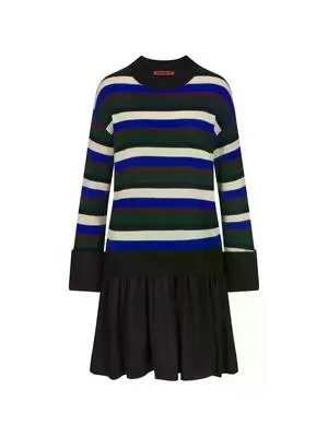 SIMONMILLER Pip Poplin Striped Midi Dress