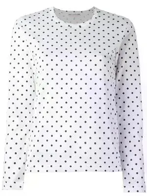 COMME DES GARÇONS Polka Dot Longsleeved T-shirt