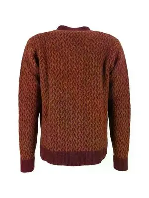 FILIPPO DE LAURENTIIS Herringbone-pattern Cardigan