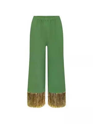 SIMONMILLER Nella Fringe-trim Trousers