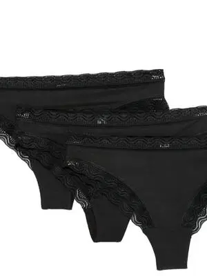 Marc O'polo Lace-trim Ribbed Briefs