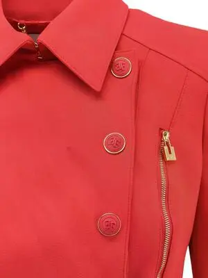 Elisabetta Franchi Double-breasted Peplum Jacket