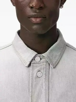 ALLSAINTS Albin Denim Shirt - Grey