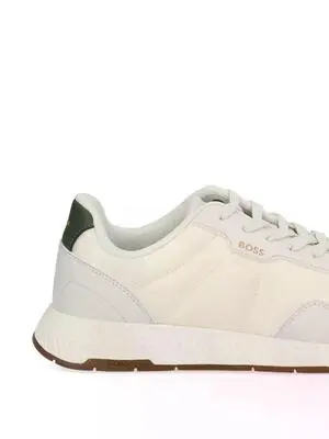 BOSS Titanium Runn Panelled Mesh Sneakers
