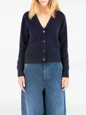 SOCIETE ANONYME Claire V-neck Patch-pocket Cardigan