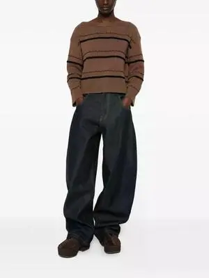 PENNYBLACK Horizontal-stripe Boat-neck Sweater