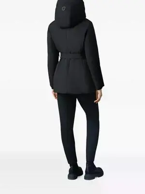 Mackage Jeni-nf Belted Hooded Jacket