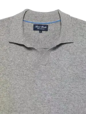 MC2 SAINT BARTH Cashmere Polo-collar Sweater