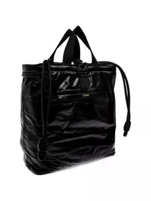 Loewe Squad Backpack In Paper Calf