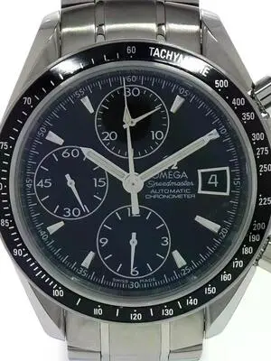 Omega Speedmaster 39mm Watch - Black