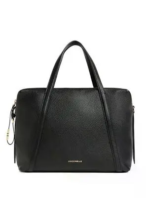 COCCINELLE Medium Nory Grained Leather Tote Bag