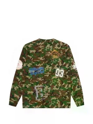 BILLIONAIRE BOYS CLUB Camouflage-print Long-sleeve T-shirt
