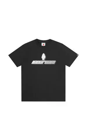 ICECREAM Logo-print Cotton T-shirt - Black