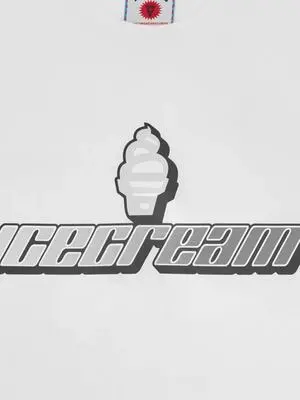 ICECREAM Logo-print Cotton T-shirt