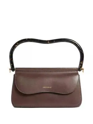 COCCINELLE Tortoiseshell-effect Leather Tote Bag