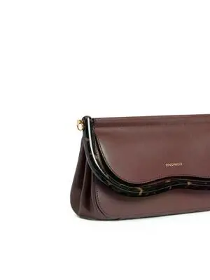 COCCINELLE Tortoiseshell-effect Leather Tote Bag