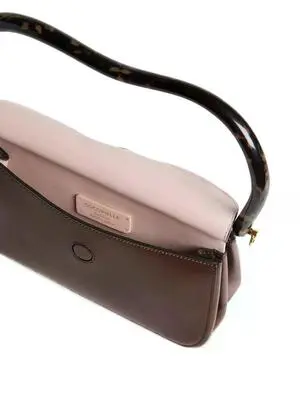 COCCINELLE Tortoiseshell-effect Leather Tote Bag